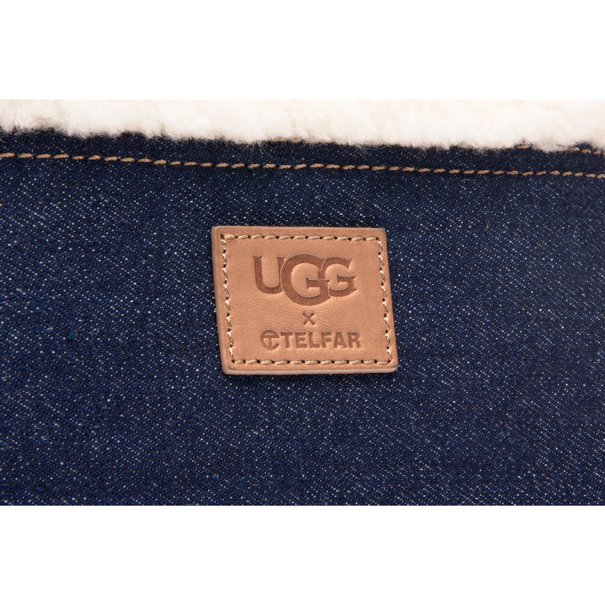 Купить Сумка Ugg X Telfar Bushwick Birkin Темно-синяя в аутлете Фэшн Хаус
